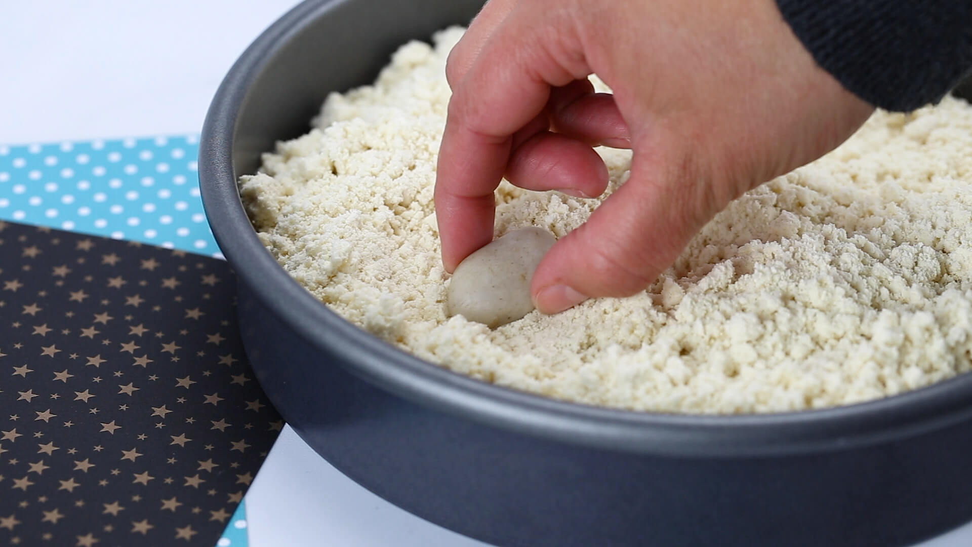 Making Moon Craters With Moon Dough - Little Bins for Little Hands
