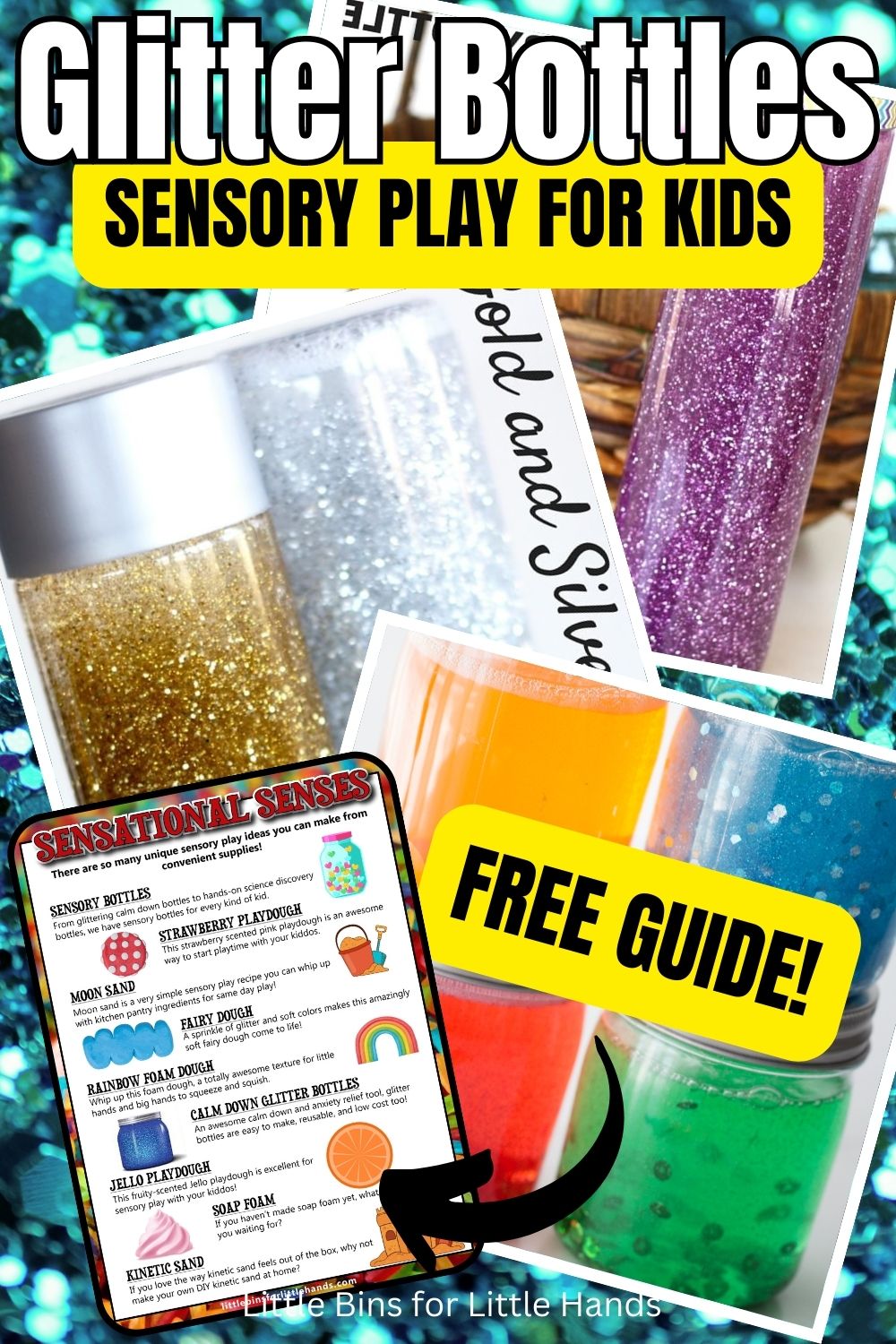 How to Make a Glitter Bottle: Easy DIY Sensory Activity for Kids