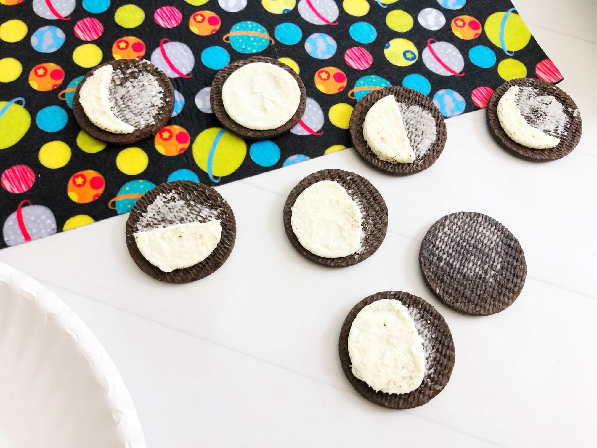 Oreo Moon Phases - Little Bins for Little Hands