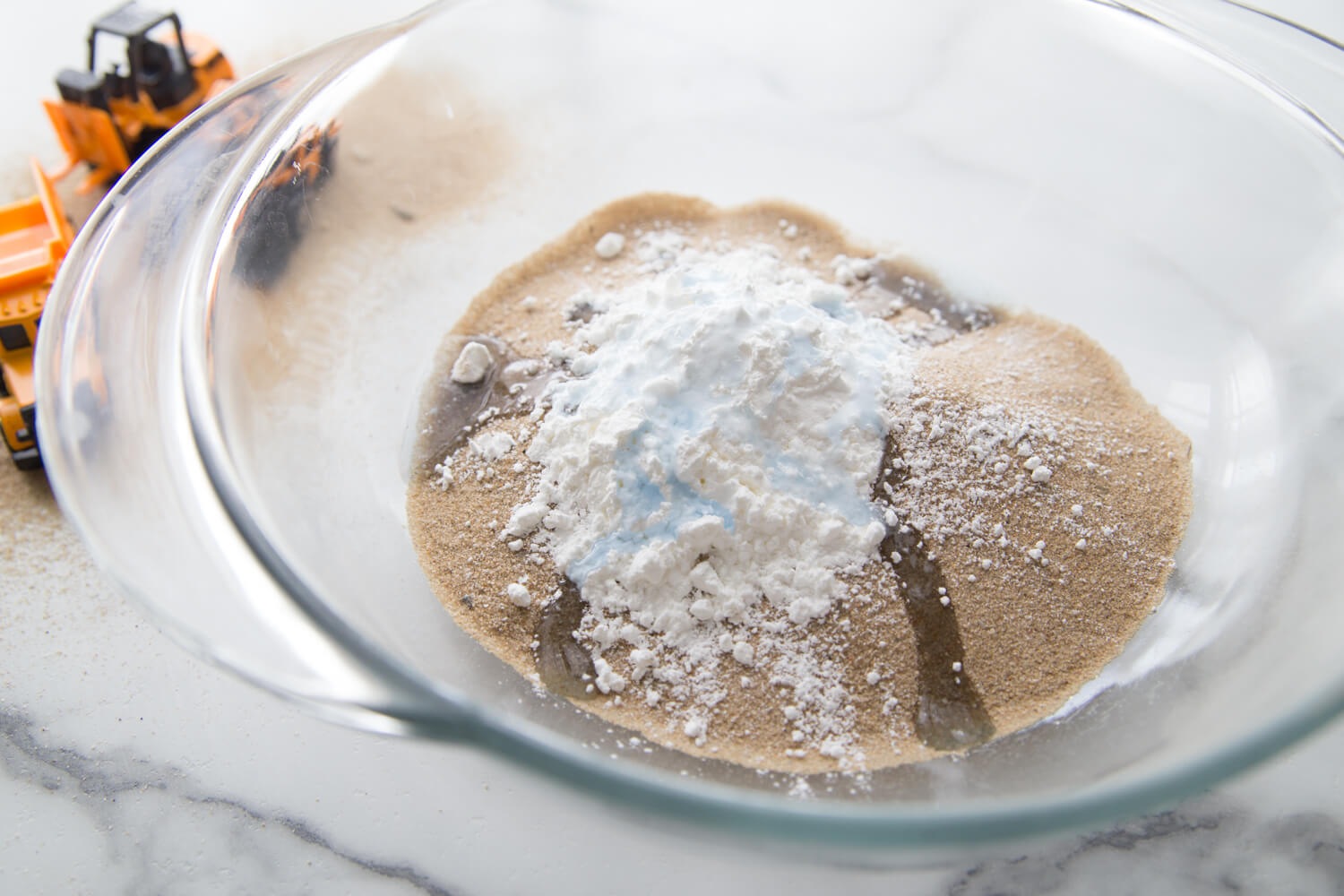 Easy Kinetic Sand Recipe - Little Bins for Little Hands