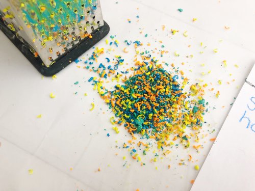 Crayon Rock Cycle - Little Bins for Little Hands