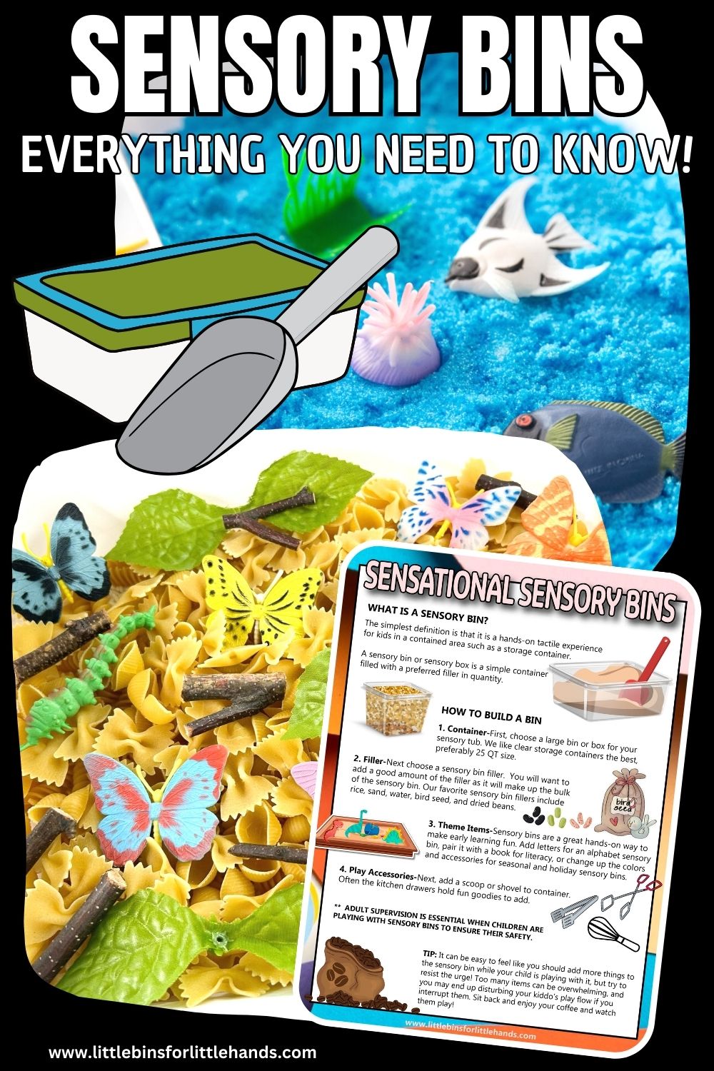 Sensory Bin Ideas for Kids | Easy Setup, Fillers, Themes