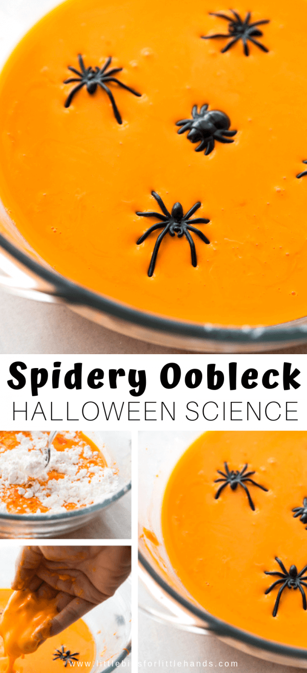 Halloween Oobleck - Little Bins for Little Hands