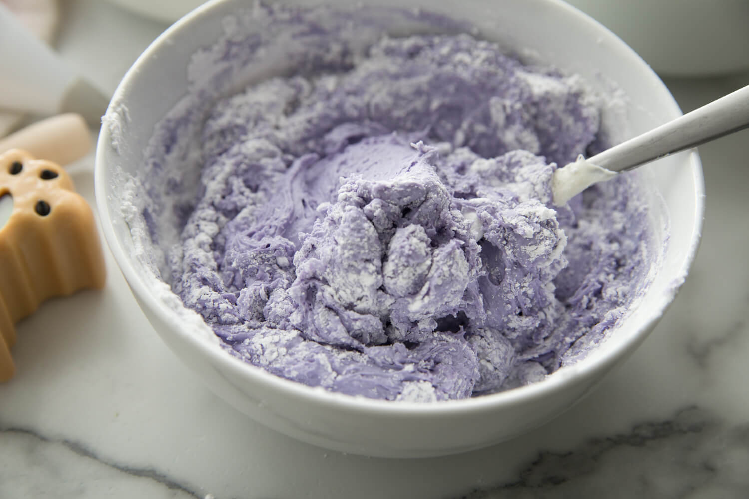 Frosting Edible Playdough Recipe - Little Bins for Little Hands