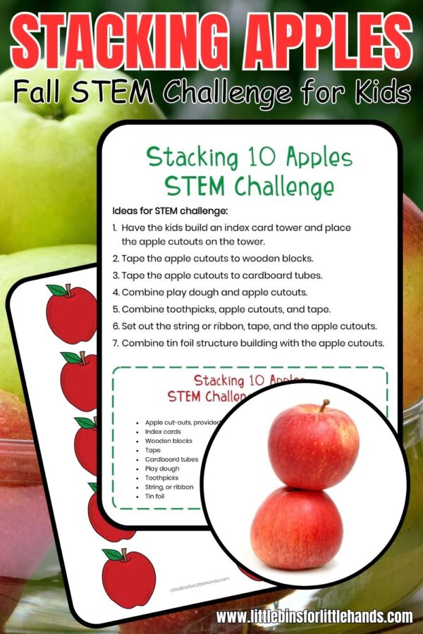 Ten Apples Up On Top Activities | Little Bins for Little Hands