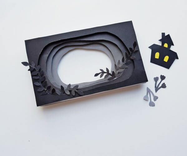 3D Halloween Papercraft (Free Printable) - Little Bins for Little Hands