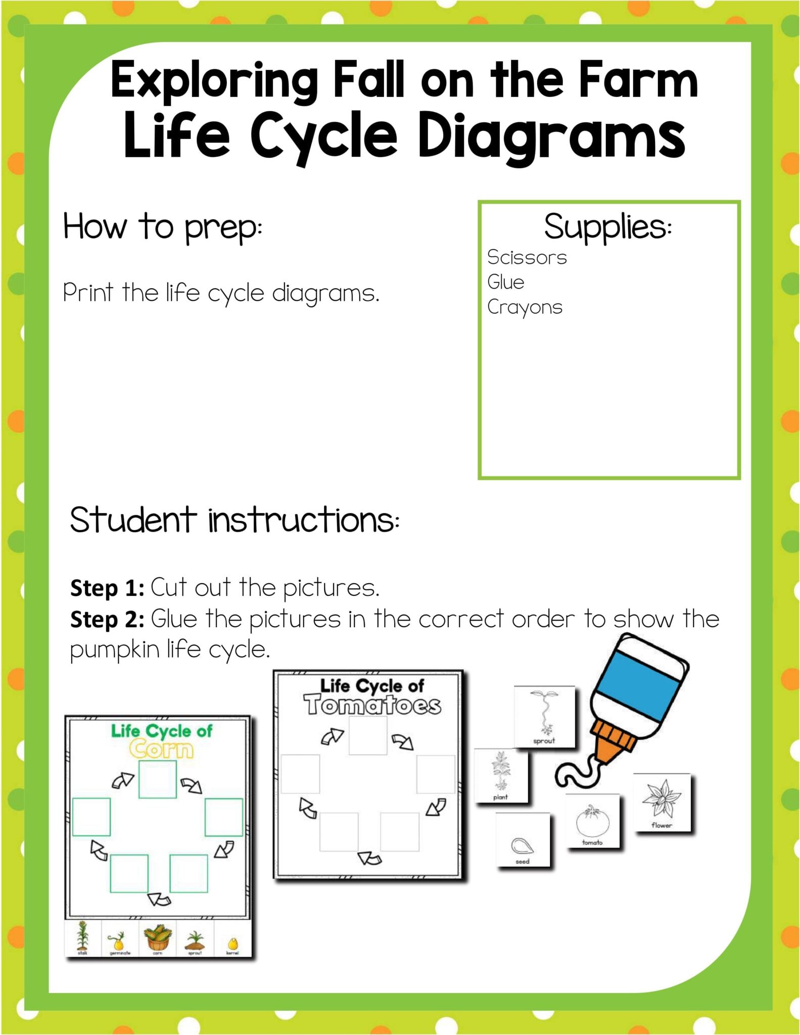 Farm Activities For Preschoolers - Little Bins for Little Hands