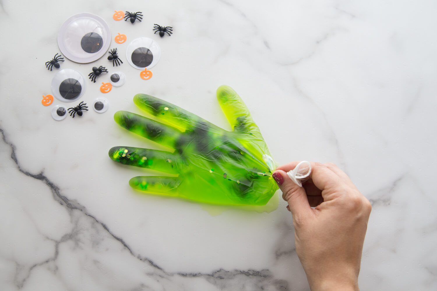 Fun Halloween Ice Melting Experiment for Kids
