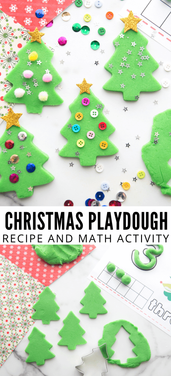 Christmas Playdough - Little Bins for Little Hands