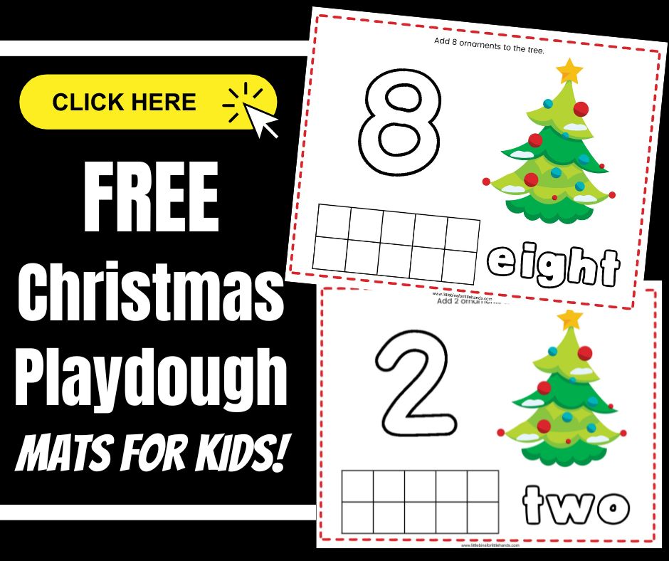 Christmas Playdough - Little Bins for Little Hands
