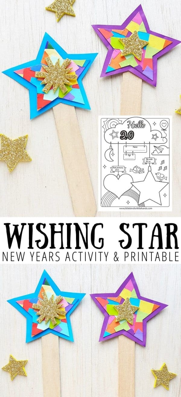 New Years Craft For Kids - Little Bins for Little Hands