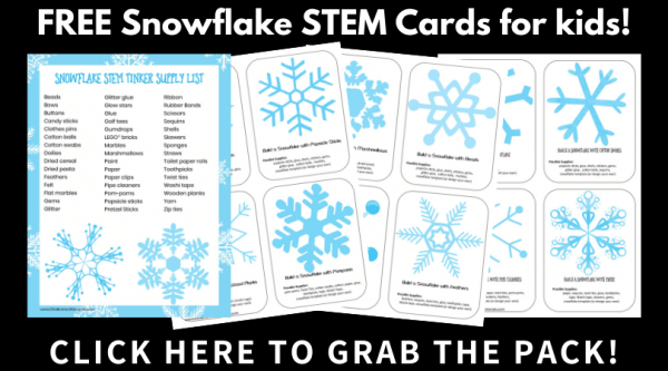 Snowflake Activities for Kids - Little Bins for Little Hands