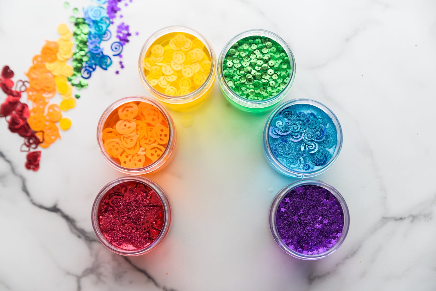Glitter Jars for Kids - Little Bins for Little Hands