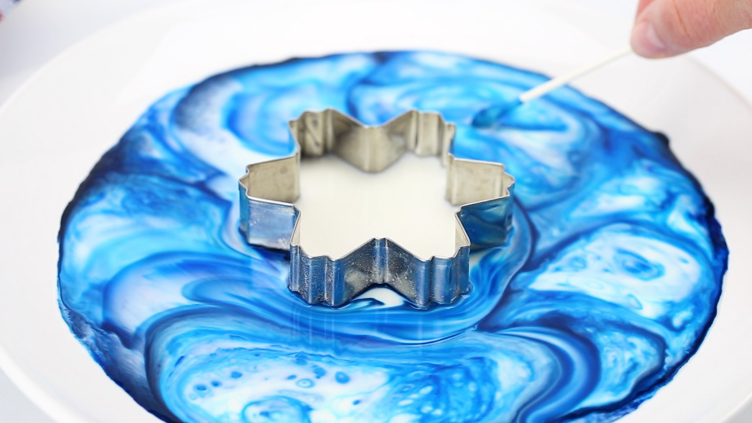 Color Changing Milk Experiment - Little Bins for Little Hands