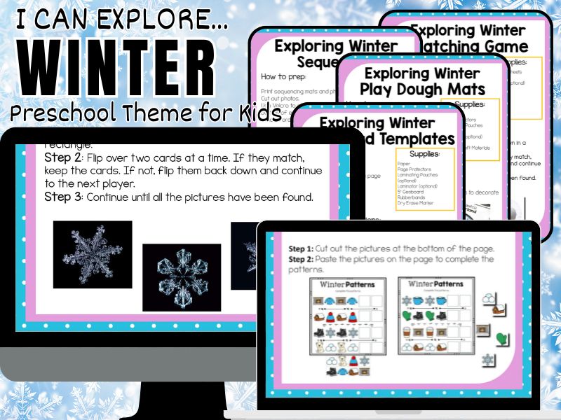 30 Preschool Winter Activities - Little Bins for Little Hands