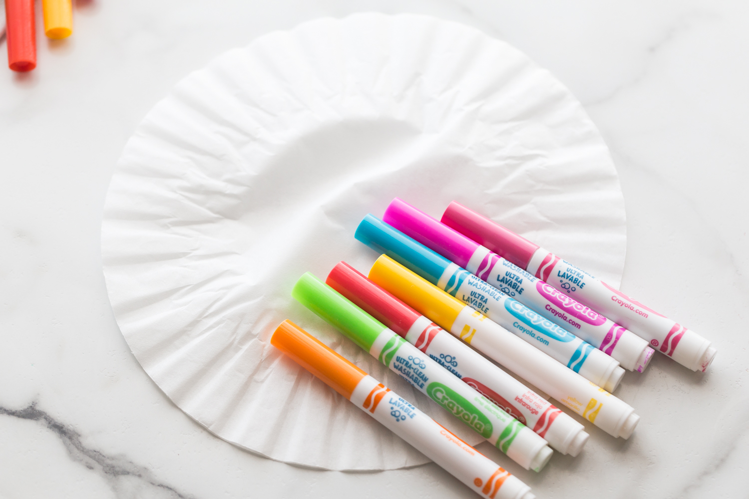 Easy Coffee Filter Flowers - Little Bins for Little Hands