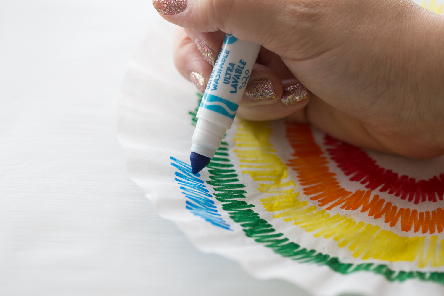 Easy Coffee Filter Flowers - Little Bins for Little Hands