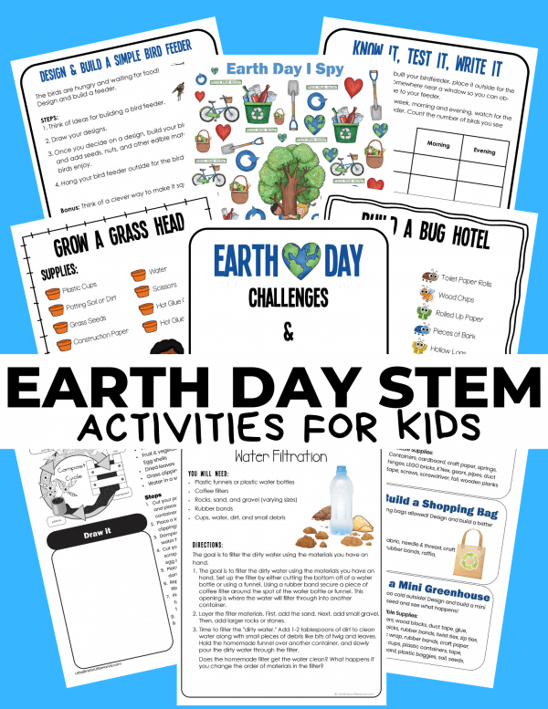 35 Earth Day Activities For Kids - Little Bins for Little Hands