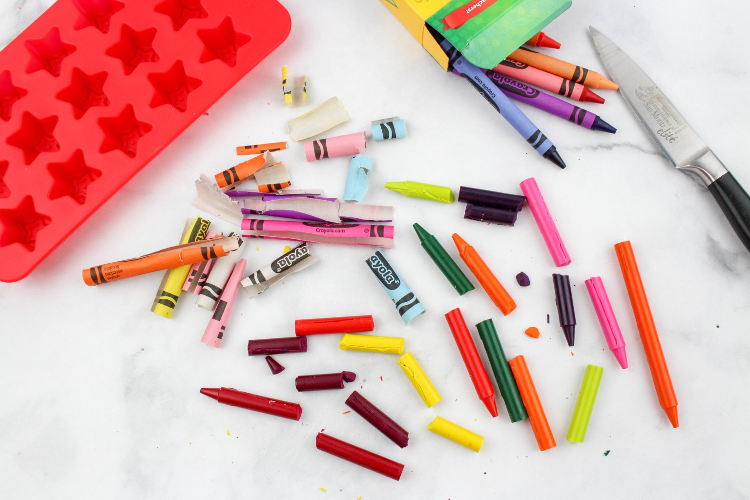 DIY Melting Crayons | Fun Crafts and Learning