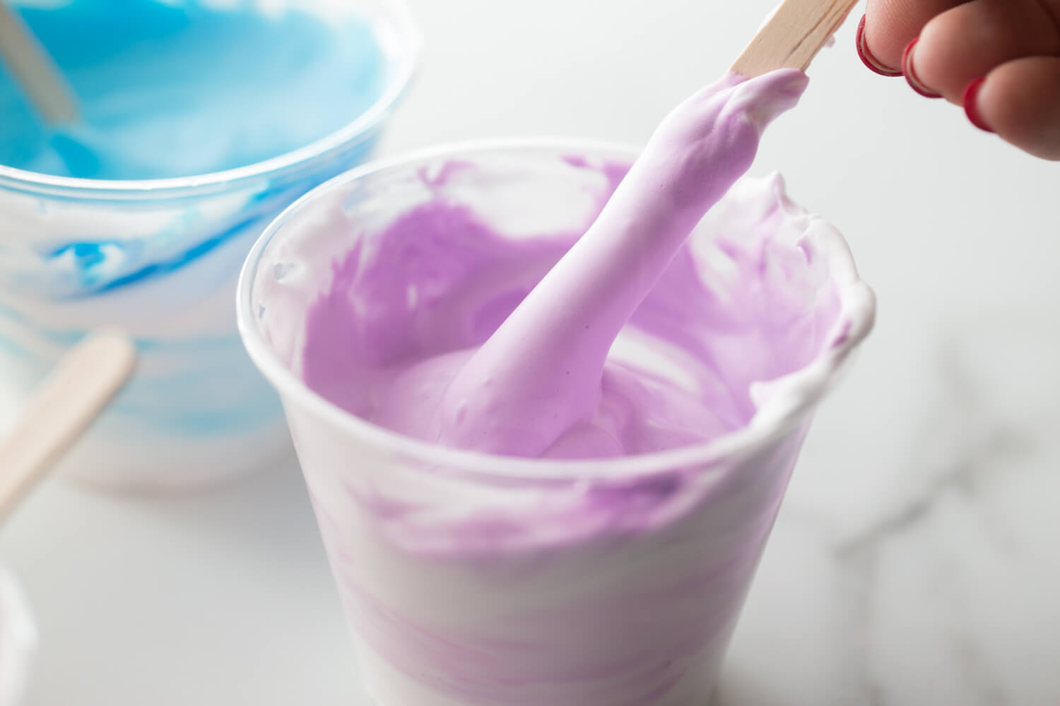 How To Make Homemade Paint With Flour - Little Bins for Little Hands