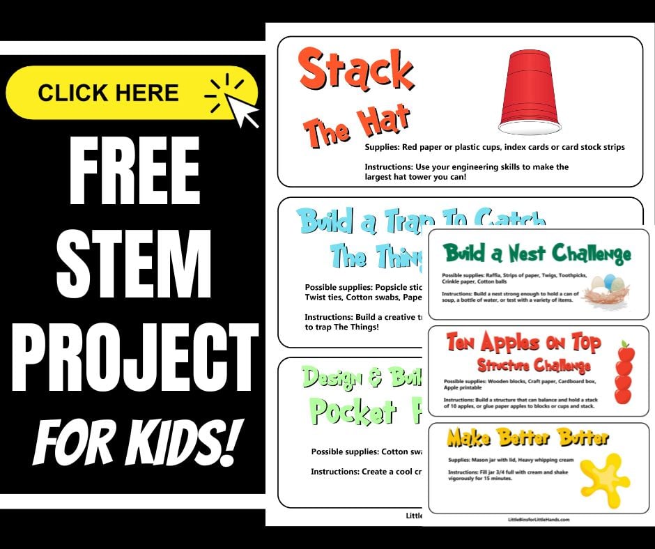 Dr Seuss Science Activities - Little Bins for Little Hands