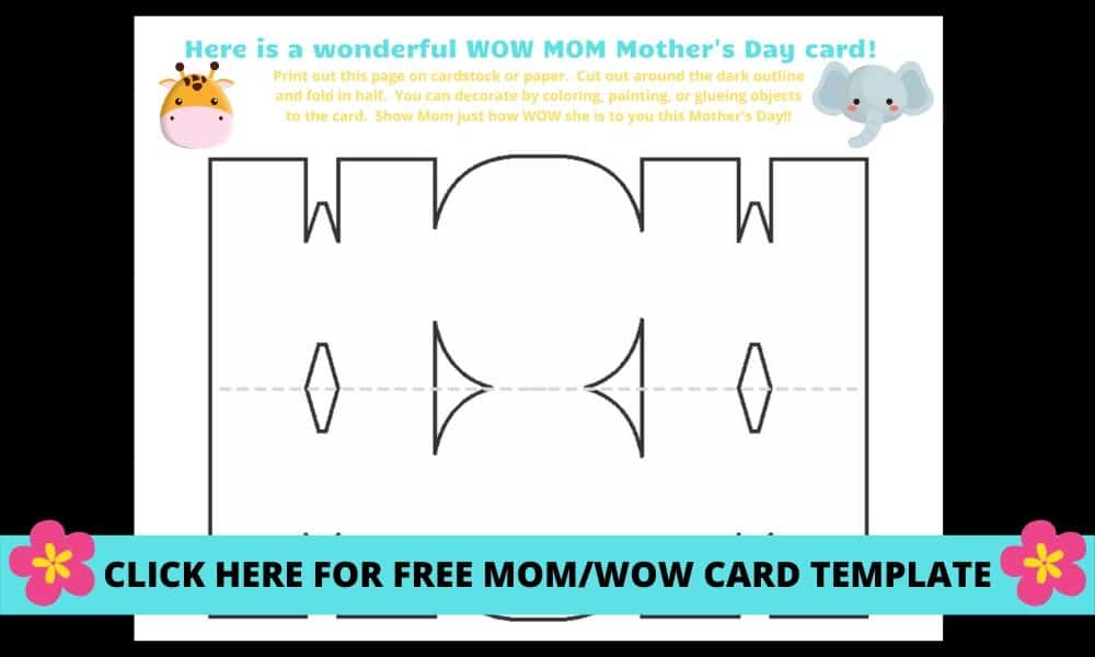 Tangram Heart Card For Mother's Day - Little Bins for Little Hands
