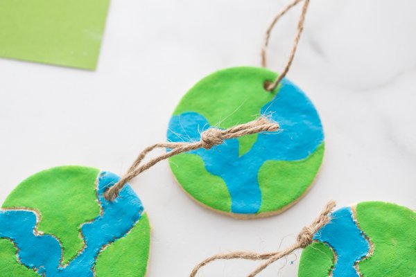 Earth Day Salt Dough Craft - Little Bins for Little Hands