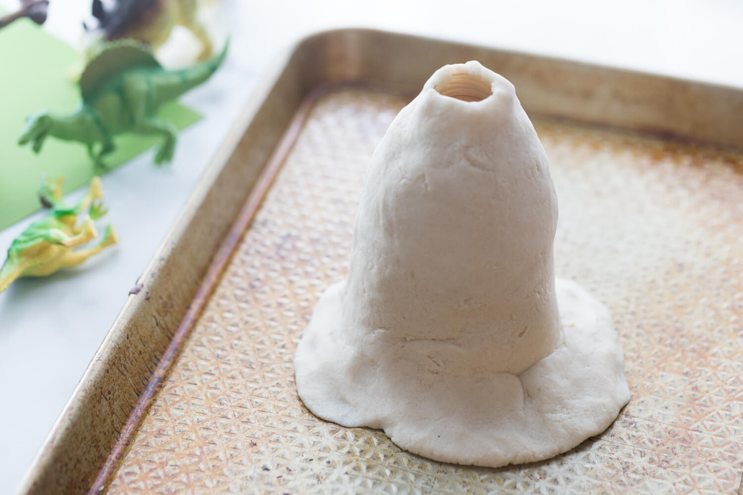 Baking Soda Volcano for Kids | Easy Salt Dough Science Project