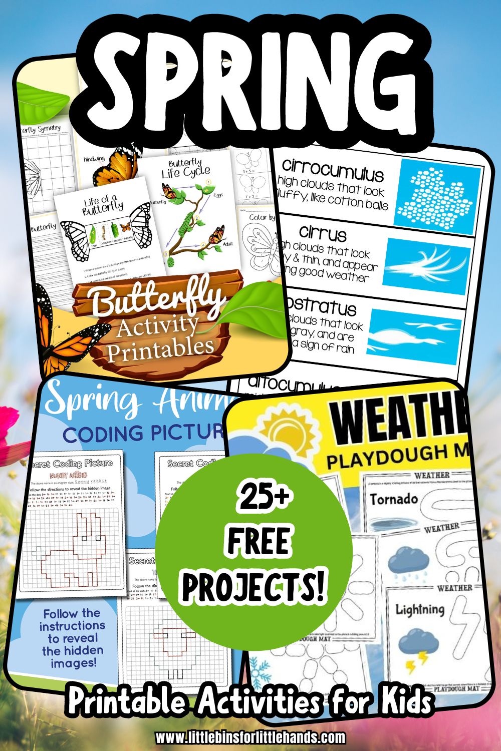 Free Spring Printables and Worksheets