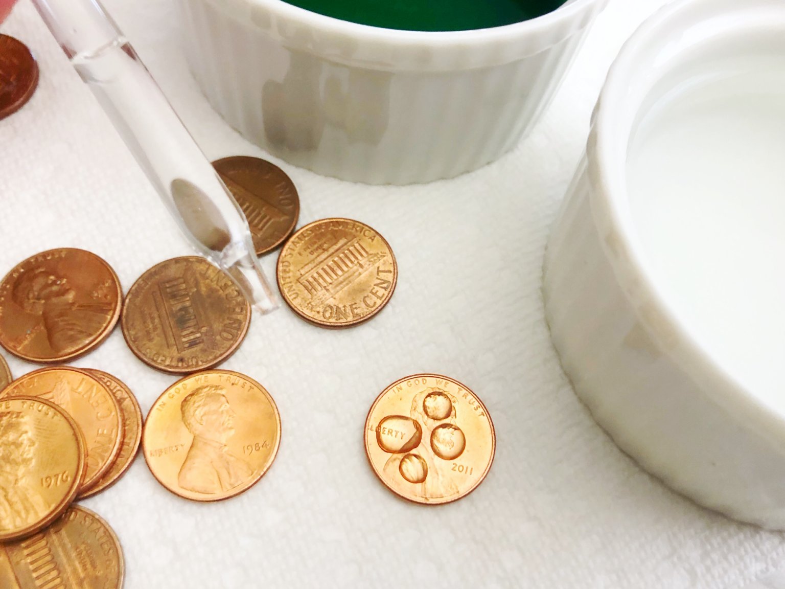 Drops on a Penny Lab | Little Bins for Little Hands