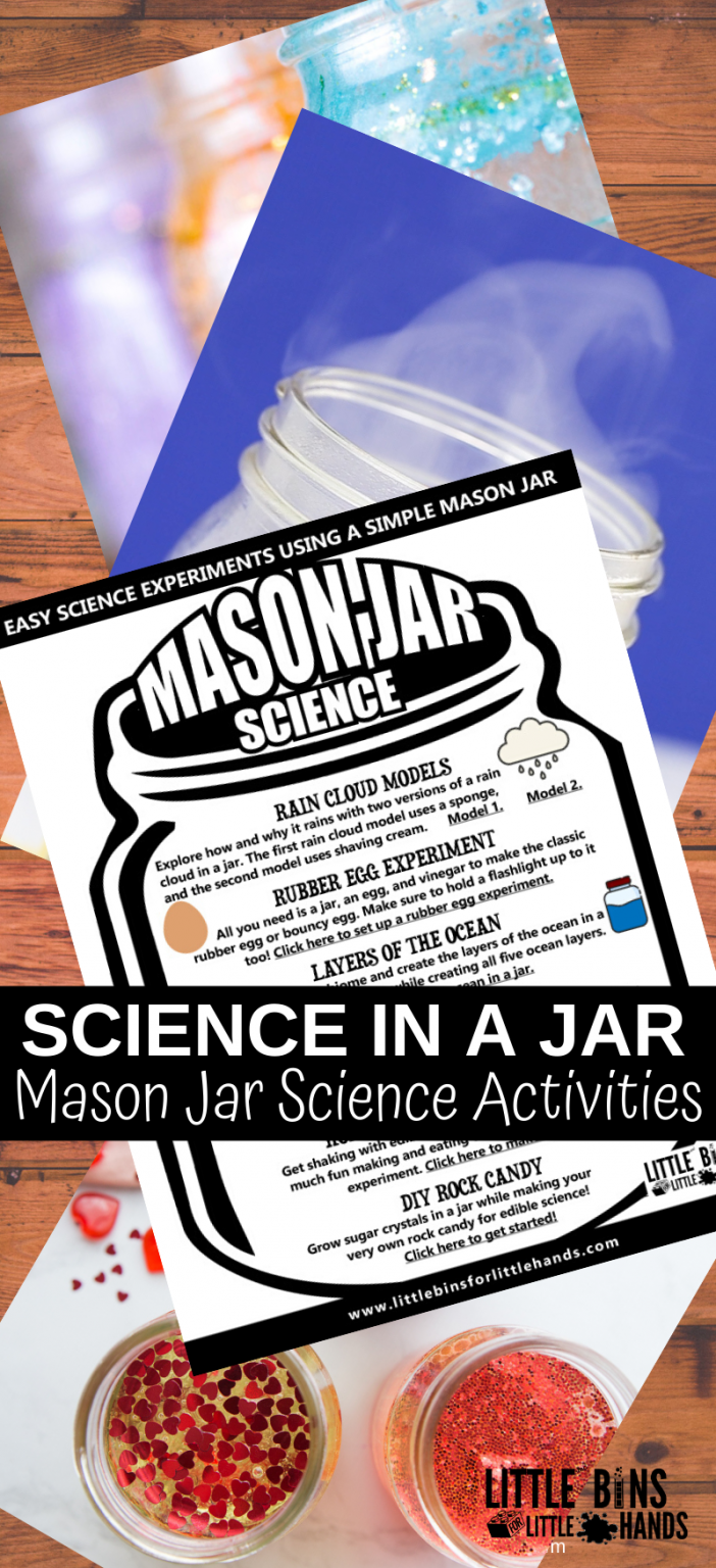 15 Mason Jar Science Experiments | Little Bins for Little Hands