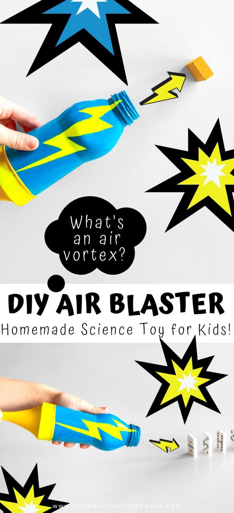 How To Make An Air Cannon - Little Bins for Little Hands