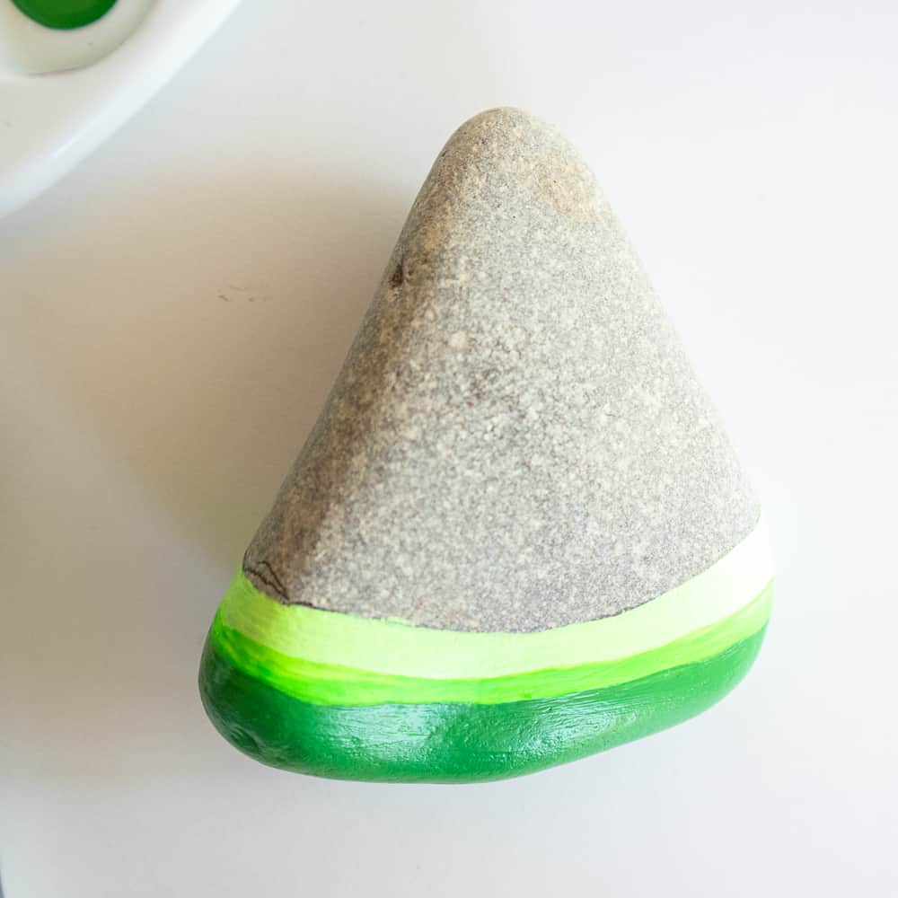 How To Make Painted Watermelon Rocks