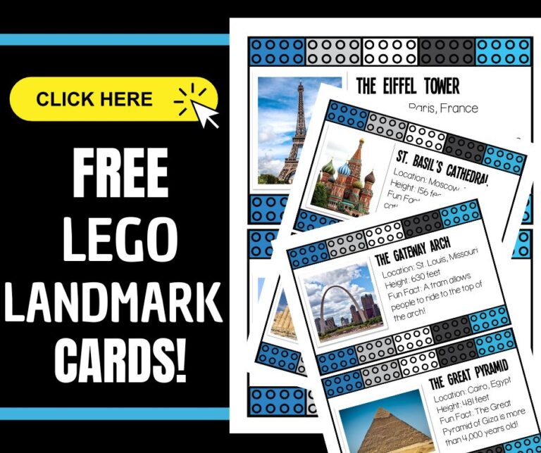 LEGO Landmark Challenges (FREE Printable)