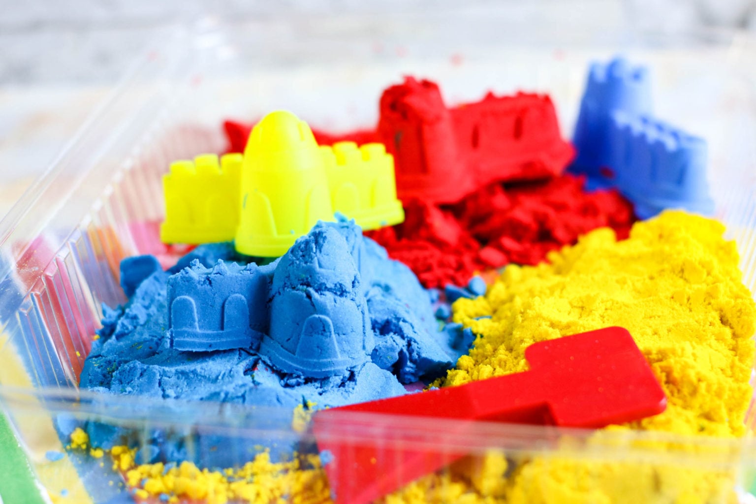 DIY Colored Kinetic Sand Recipe for Kids | Fun Sensory Play