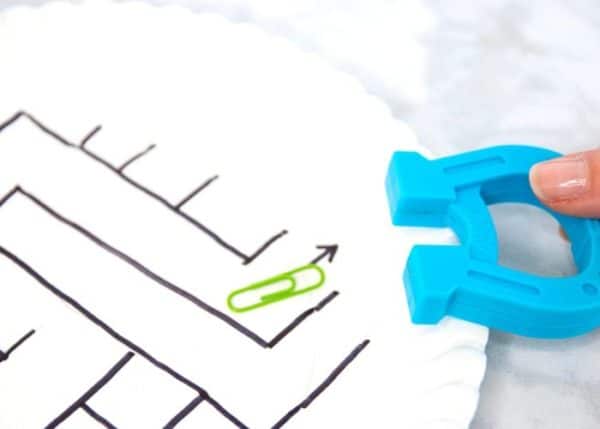 DIY Magnetic Maze Puzzle - Little Bins for Little Hands