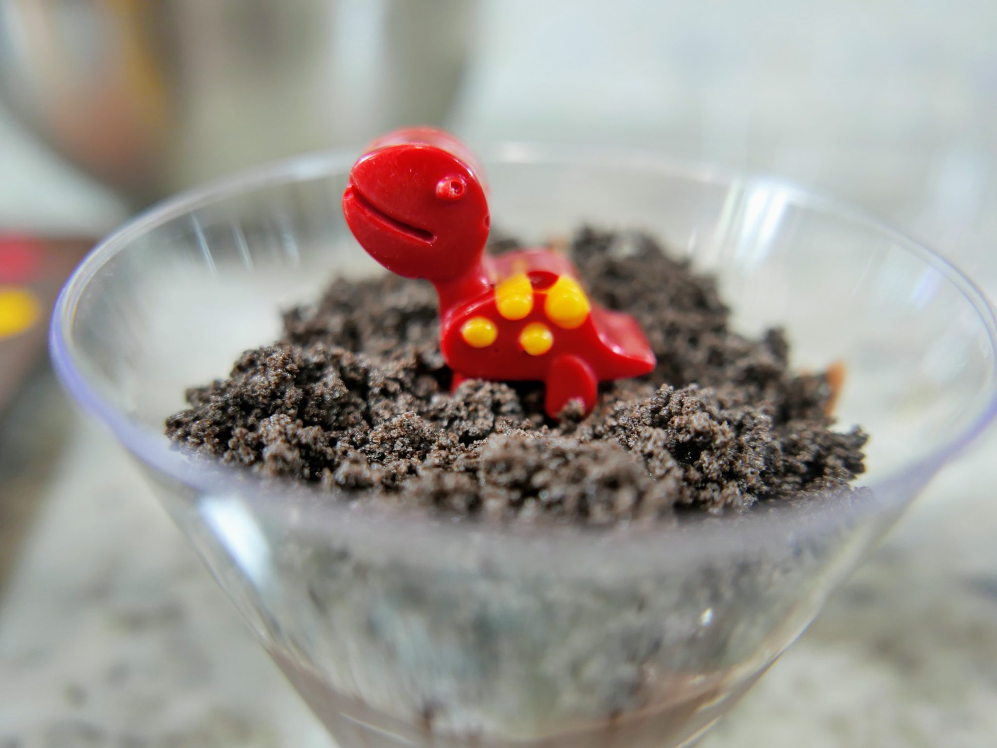 Dino Dirt Cups Kids Can Make Too! - Little Bins for Little Hands