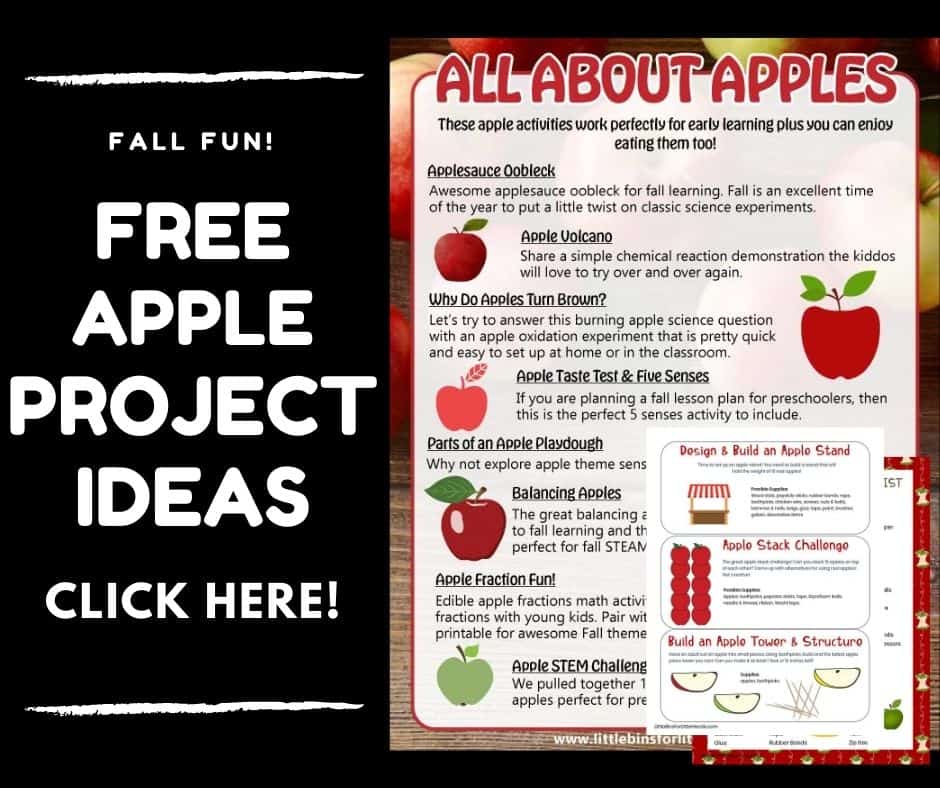 Apple STEM Activities For Kids - Little Bins for Little Hands