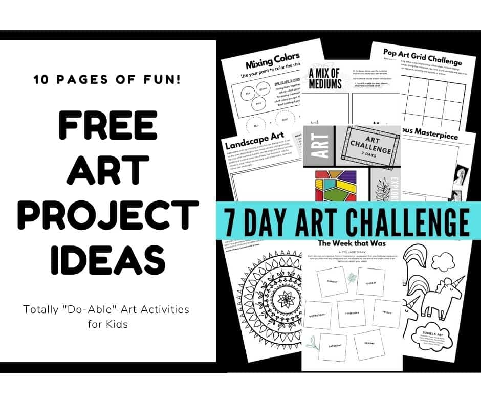 50 Easy Art Projects For Kids | Little Bins for Little Hands