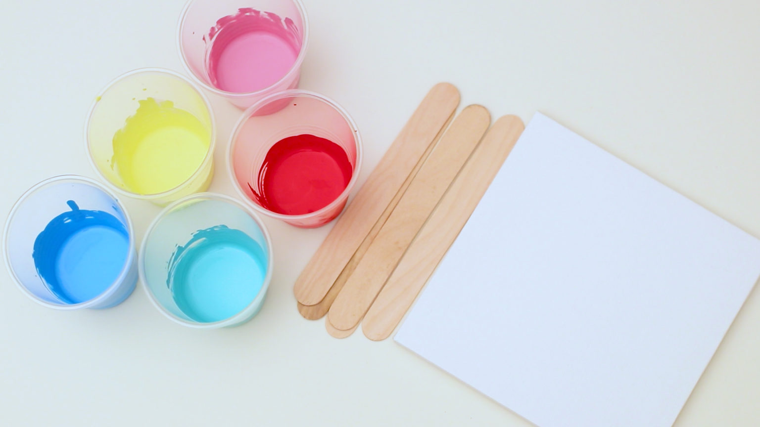 Paint Splatter Art for Kids - Little Bins for Little Hands