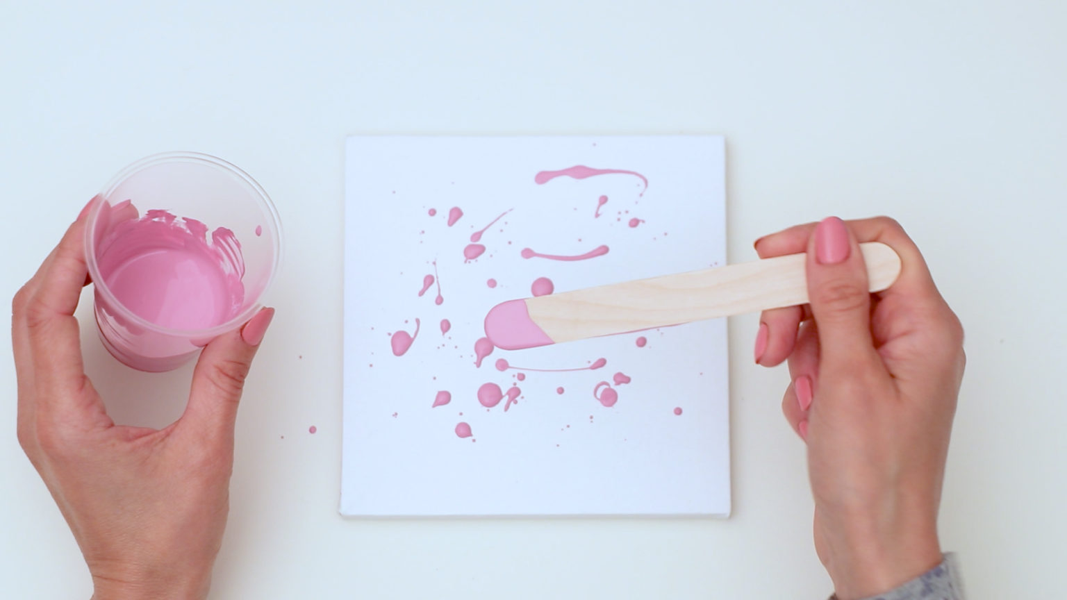 Paint Splatter Art for Kids - Little Bins for Little Hands