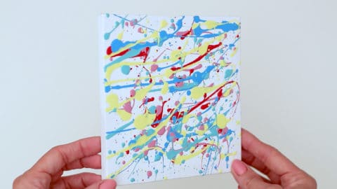 Paint Splatter Art for Kids - Little Bins for Little Hands