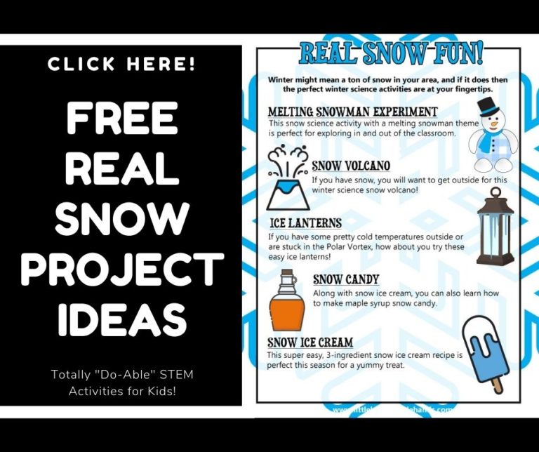 Build A Snow Castle For Winter Fun - Little Bins for Little Hands