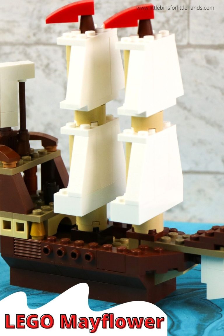 LEGO Mayflower Building Challenge - Little Bins for Little Hands