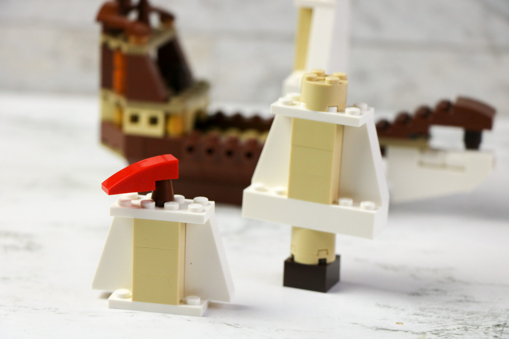 LEGO Mayflower Building Challenge - Little Bins for Little Hands