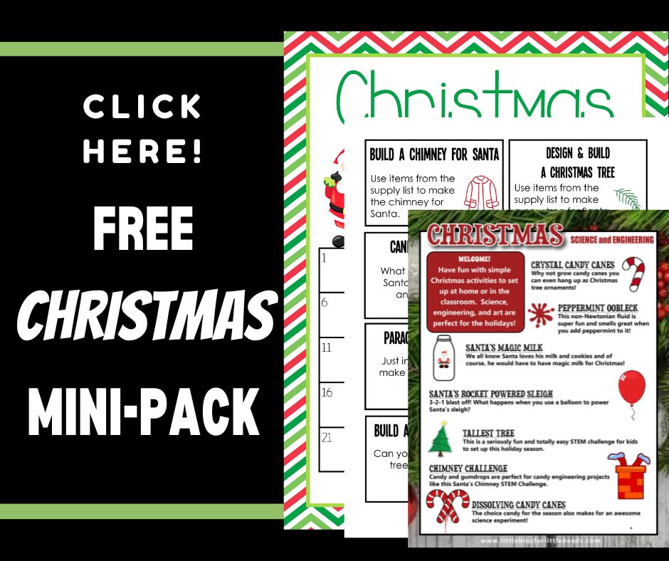 30 Christmas STEM Activities - Little Bins for Little Hands