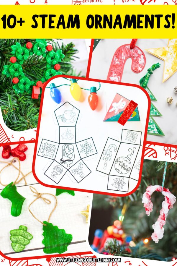 Christmas Science Ornaments You Can Make - Little Bins for Little Hands