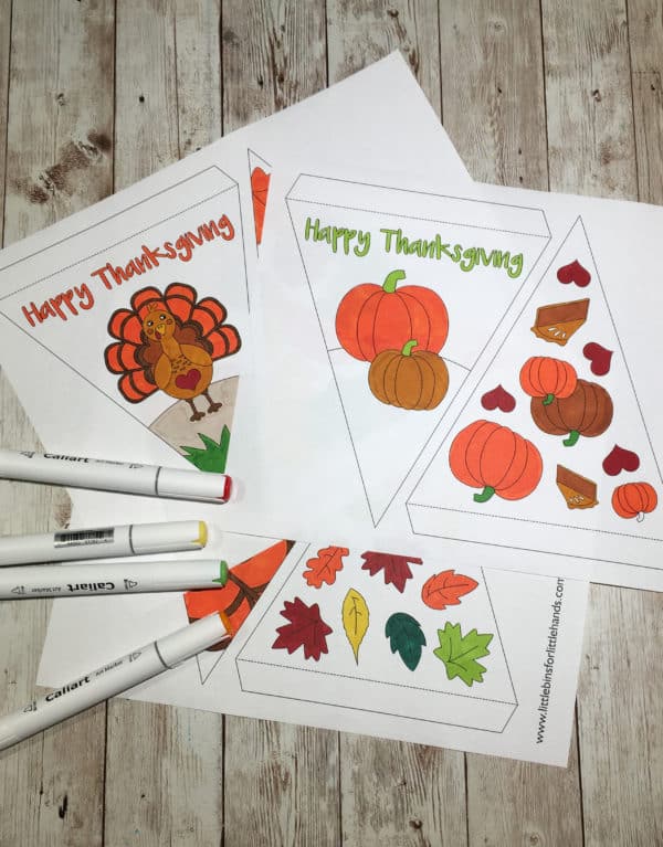 Happy Thanksgiving Banner (FREE Printable) - Little Bins for Little Hands