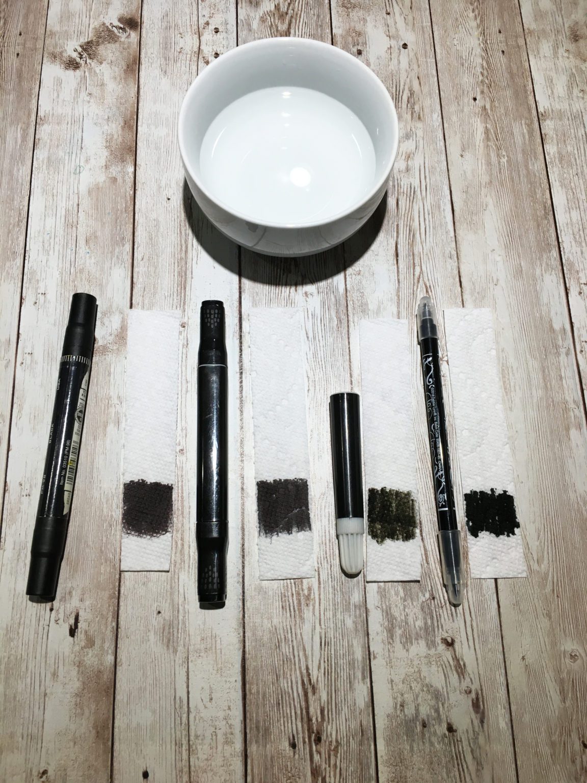 Marker Chromatography Experiment - Little Bins for Little Hands