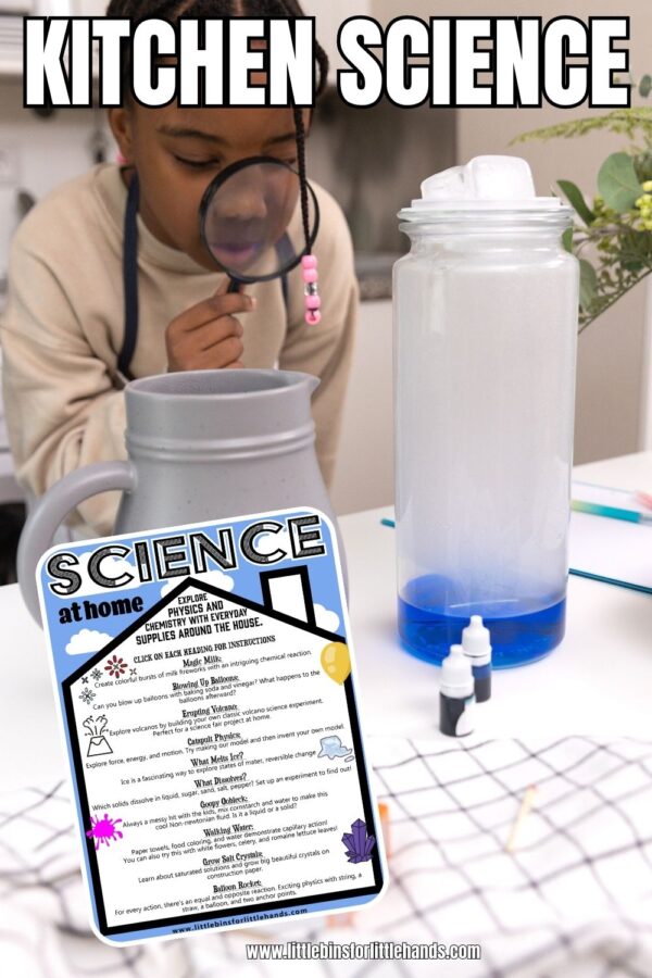 Kitchen Science Experiments for Kids - Little Bins for Little Hands